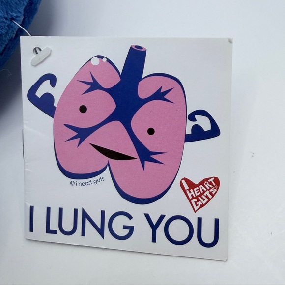I Heart Guts | Toys | I Heart Guts Lungs Plush I Lung You Doll Science ...